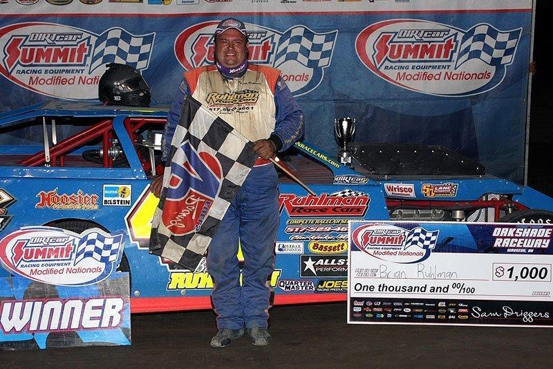 Brian Ruhlman takes Summit UMP Modified Nationals win at Oakshade ...