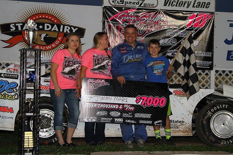 Jimmy Mars wins George Scheffler Memorial at OshKosh Speedzone Raceway ...