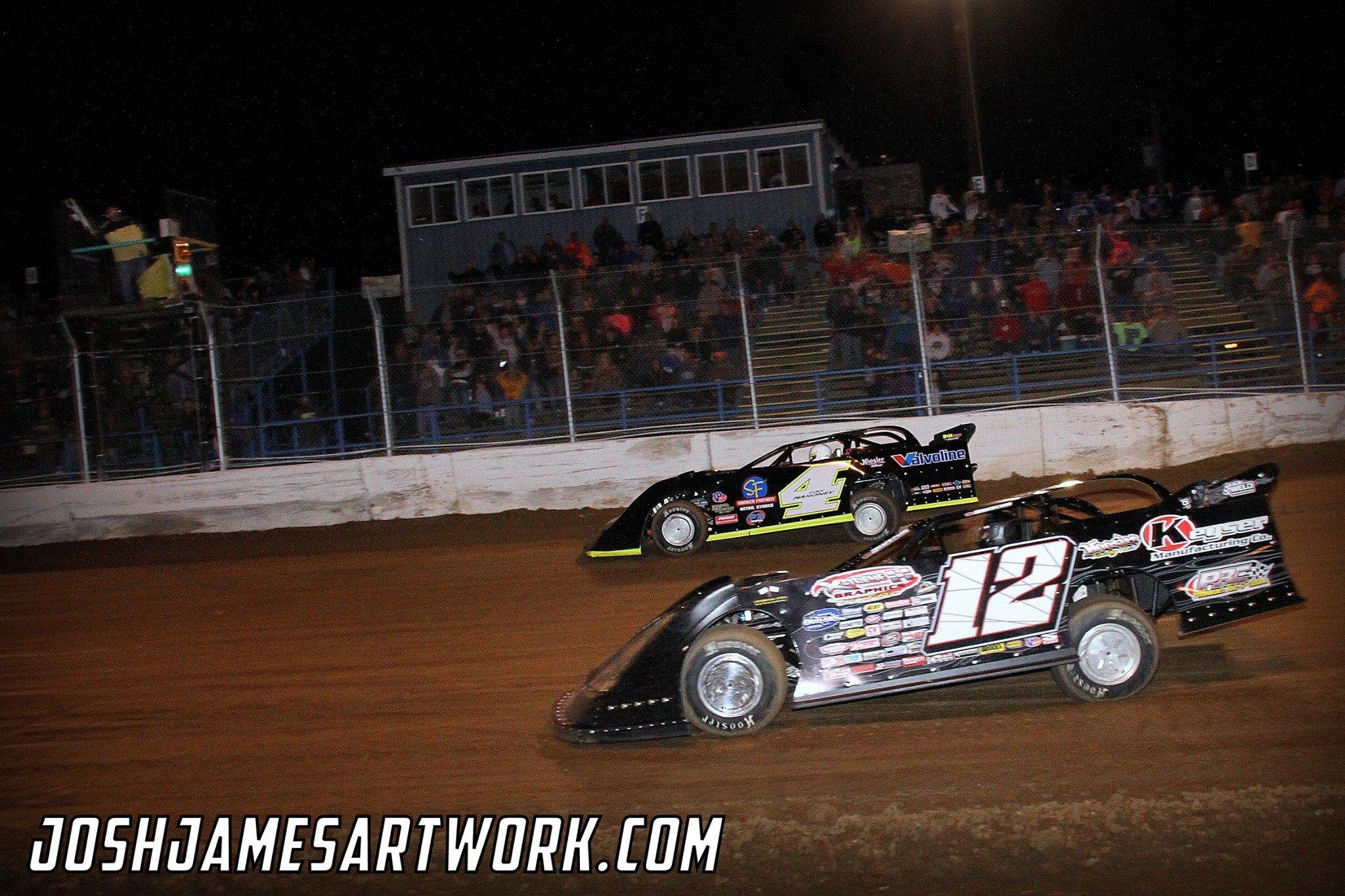 Cody Mahoney just edges Jason Jameson for win at Florence Speedway ...