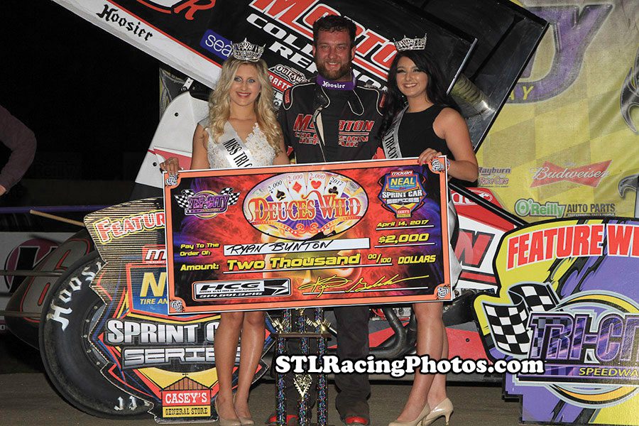 Ryan Bunton takes MOWA Sprint Car Series win at Tri-City Speedway! - St ...