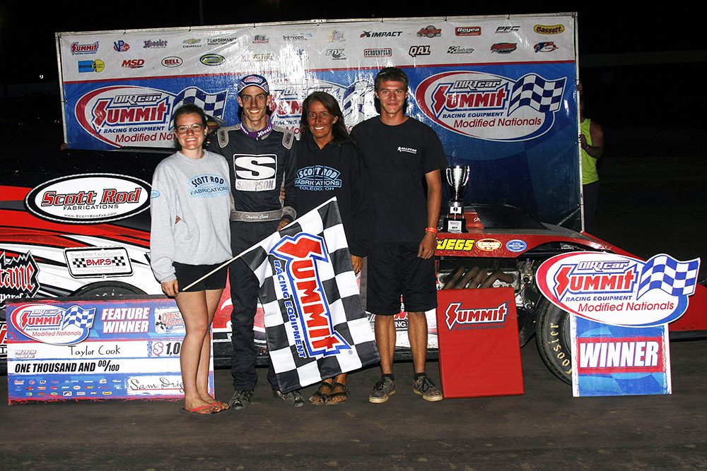Taylor Cook wins Summit Modified Nationals at Oakshade Raceway! - St ...