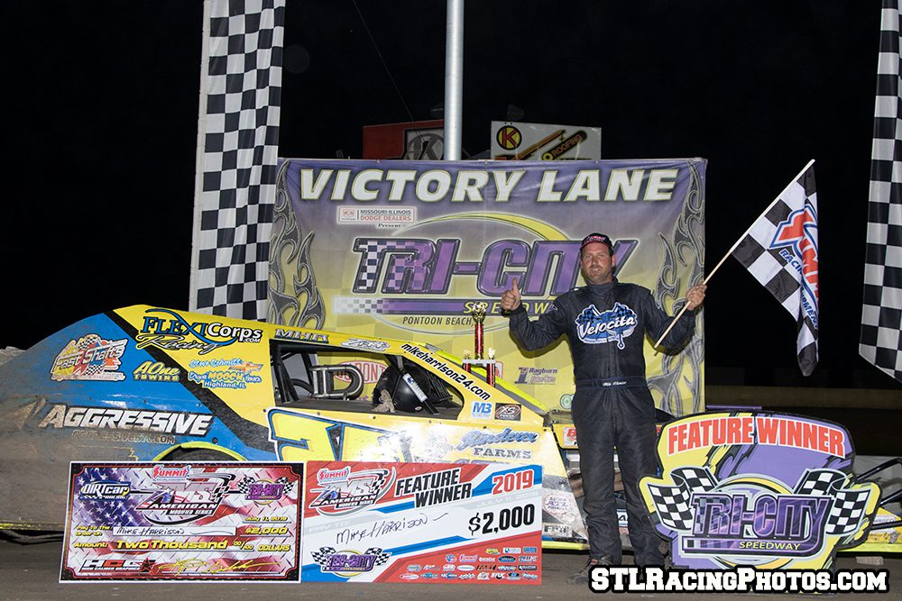 Mike Harrison wins American Modified Series event at Tri-City Speedway ...