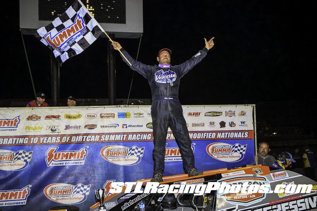Mike Harrison claims Macon Speedway's Summit Modified Nationals win ...