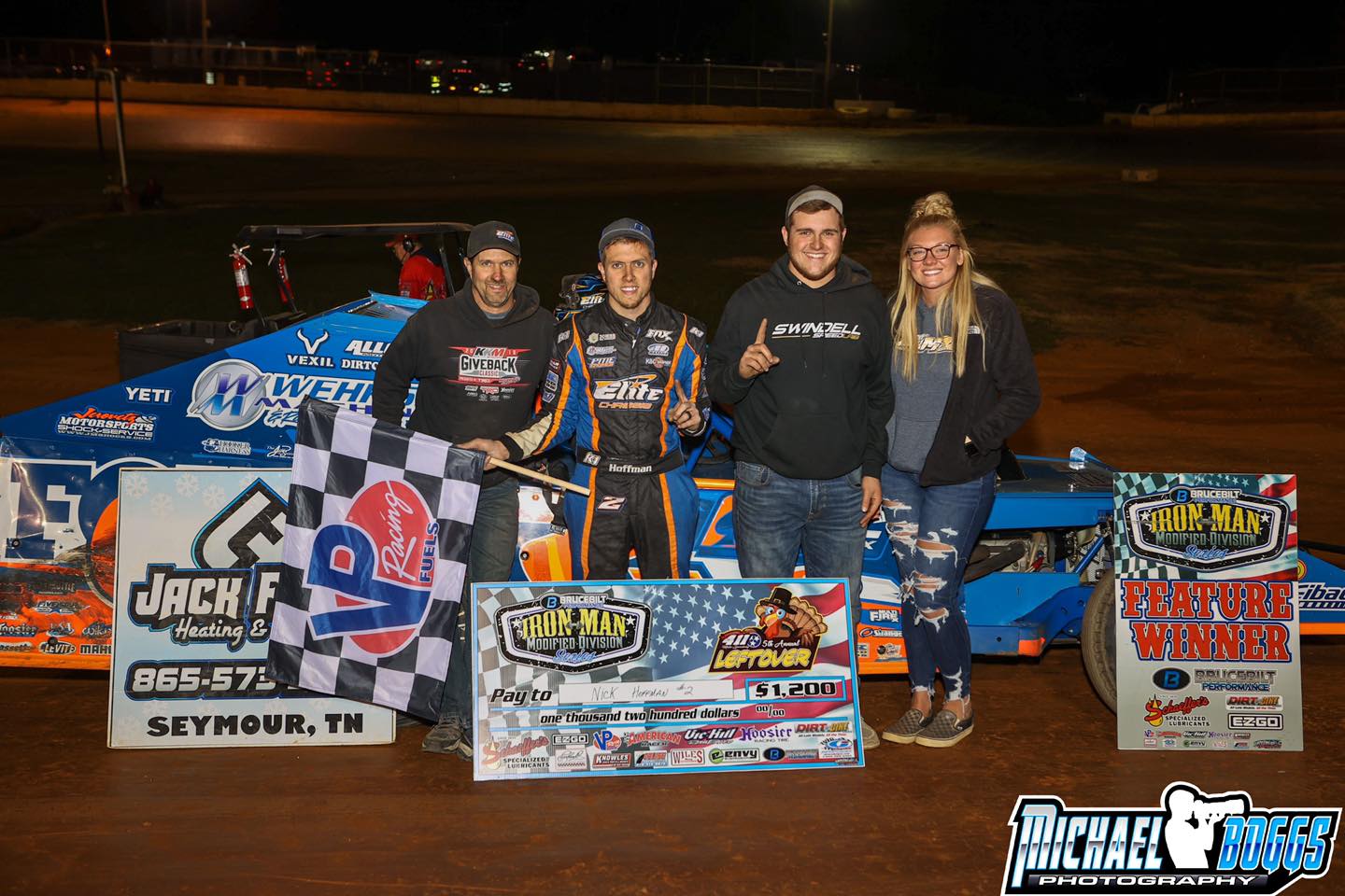 Jimmy Owens & Nick Hoffman top action at 411 Motor Speedway! - St ...
