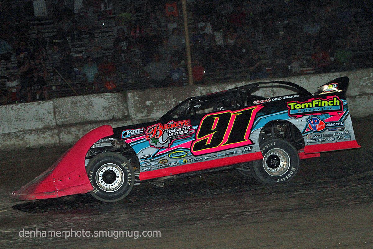 Schlenk gets thrilling late race late model win at Fremont; Valenti ...