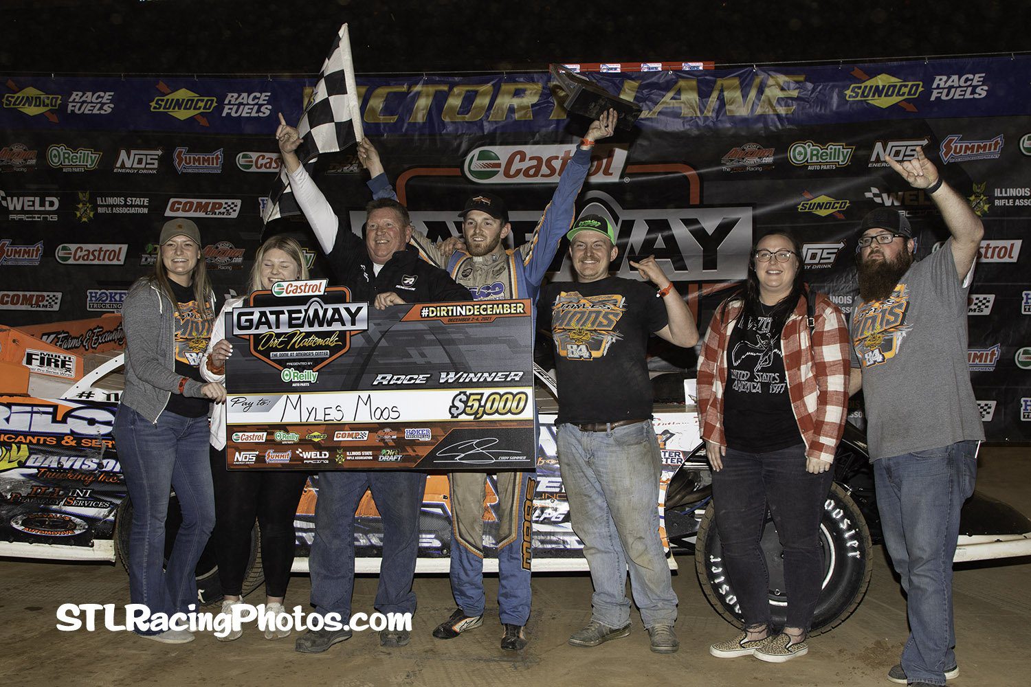 Myles Moos takes Late Model prelim win at Gateway Dirt Nationals! - St ...