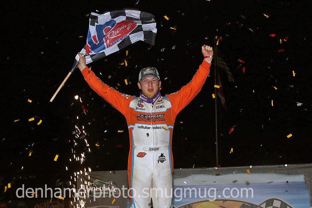 MAD FOR GATORS: Max McLaughlin scores second DIRTcar Nationals win, Big ...
