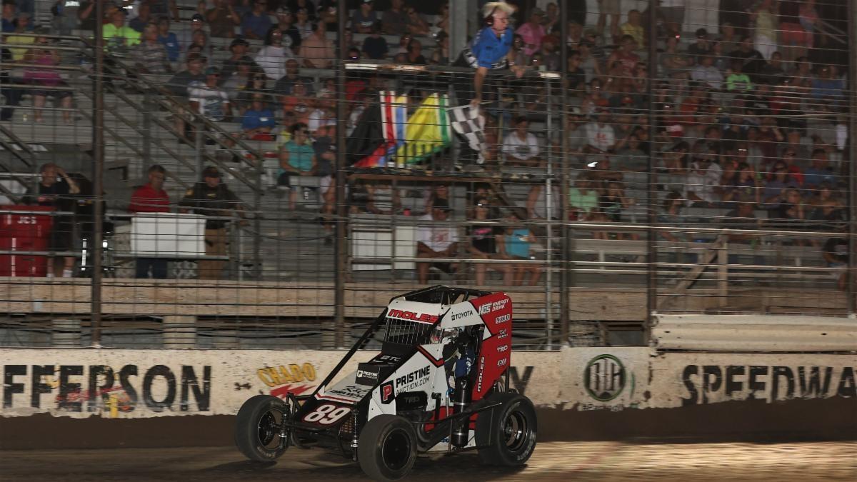 Breakthrough! Moles Digs In for First USAC Midget Win at Jefferson ...