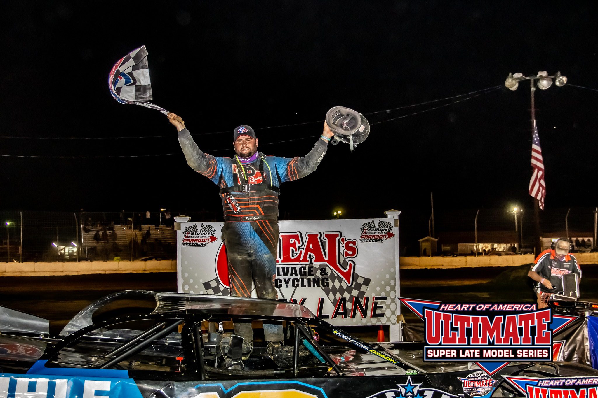 Ryan Gustin claims Ultimate Heart of America Late Model Series win at ...