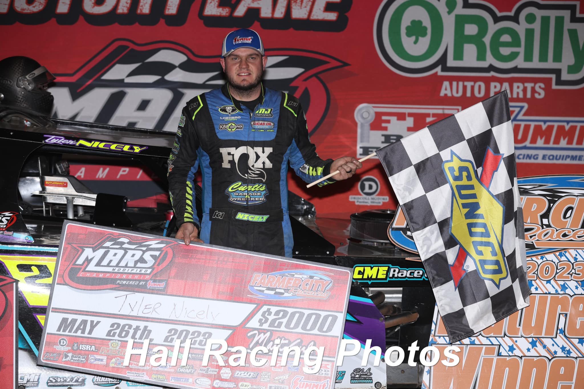 Tyler Nicely takes MARS Modified win at Farmer City Raceway! - St ...