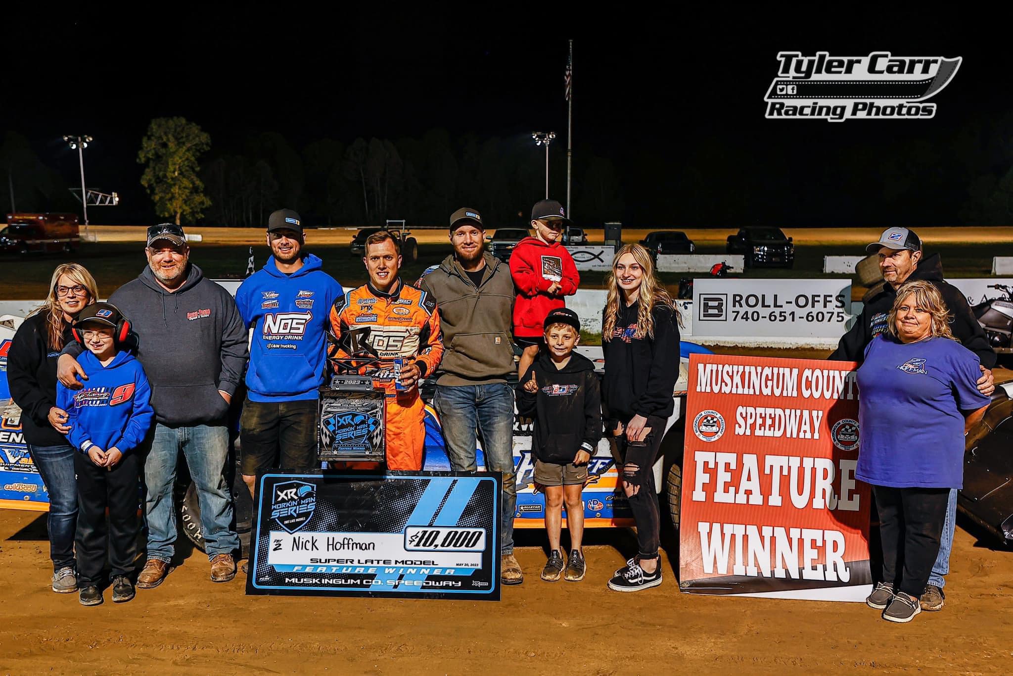 Nick Hoffman wins Jim Dunn Memorial at Muskingum County Speedway - St ...