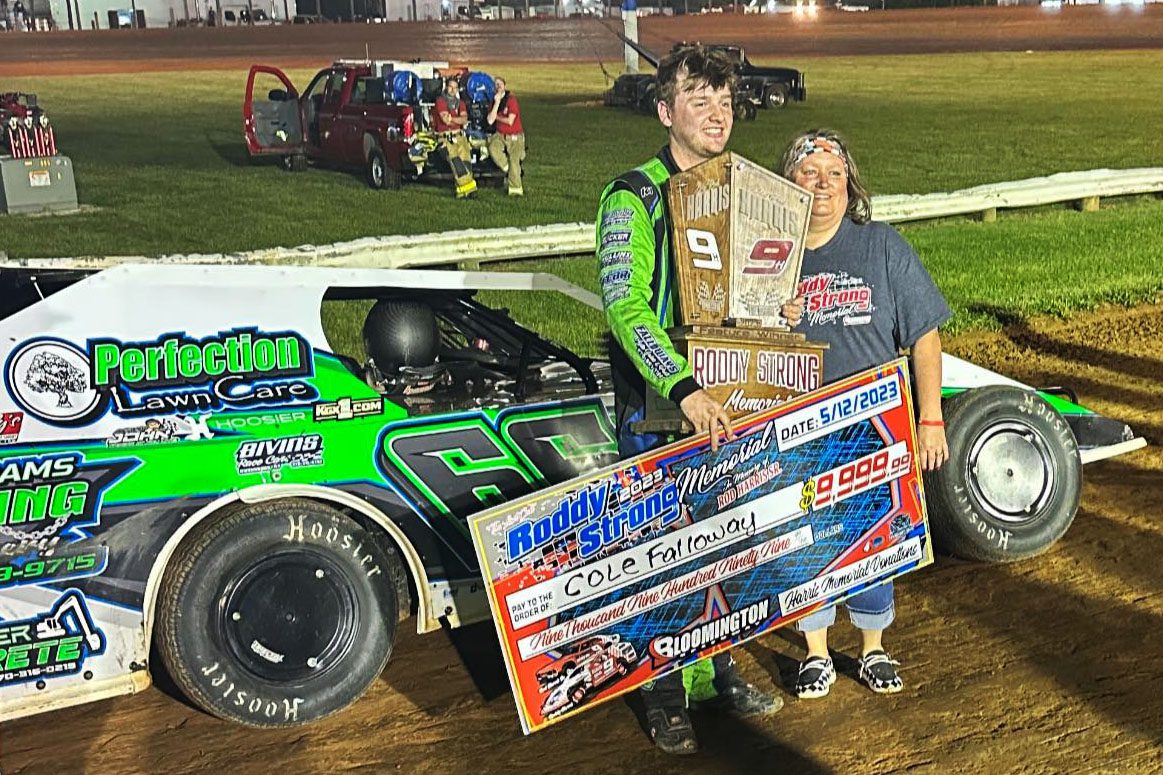 Cole Falloway takes $9,999 DIRTcar Modified win at Bloomington Speedway ...