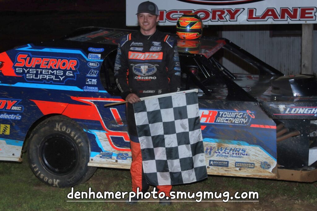 Mike McKinney takes DIRTcar Modified win at Spoon River Speedway! - St ...