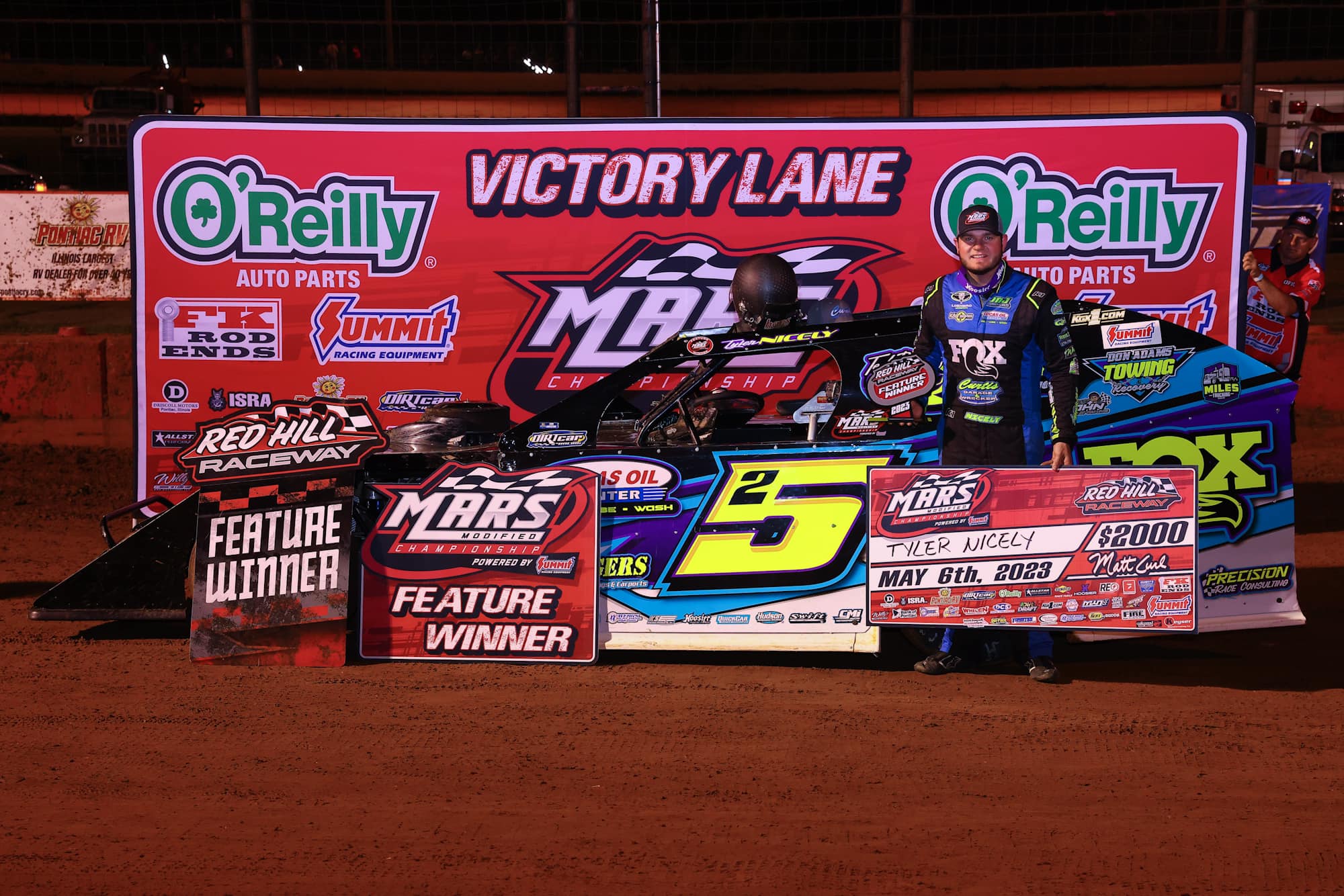 Tyler Nicely takes MARS Series win at Red Hill Raceway! - St. Louis ...