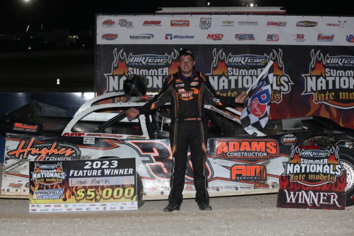 Logan Martin gets 1st career DIRTcar Summer Nationals win at ...
