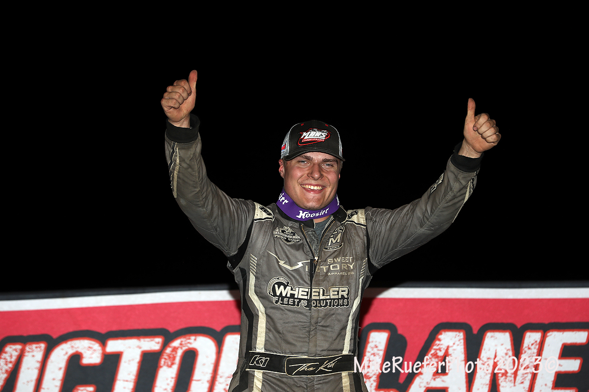 Drake Troutman gets MARS Series win at Davenport Speedway! - St. Louis ...