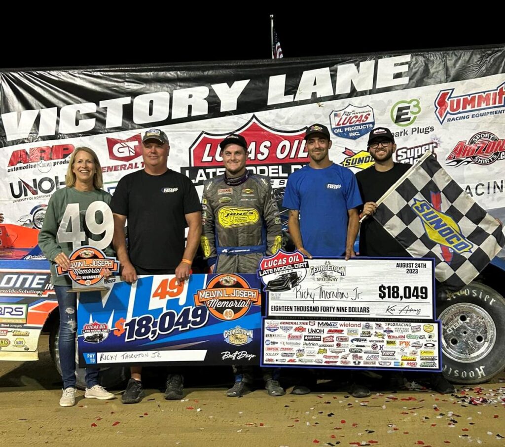 Ricky Thornton Jr. Rallies for $18,049 Melvin L. Joseph Memorial Win ...