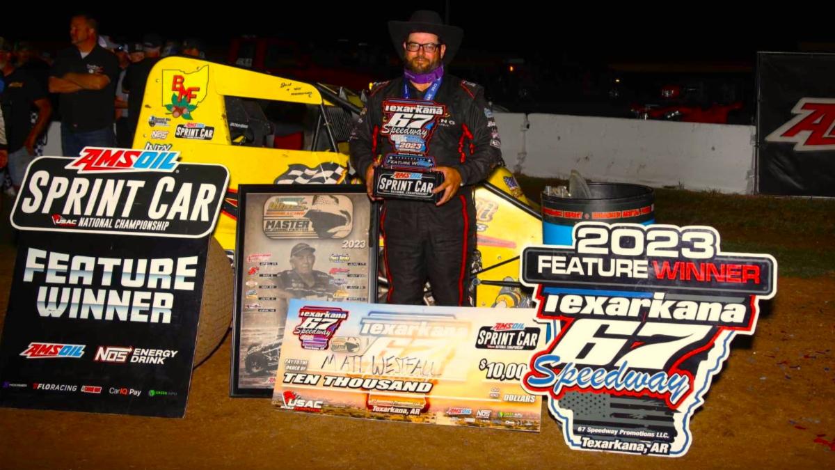 17 Years in The Making! Westfall is a USAC Sprint Car Winner Again at ...