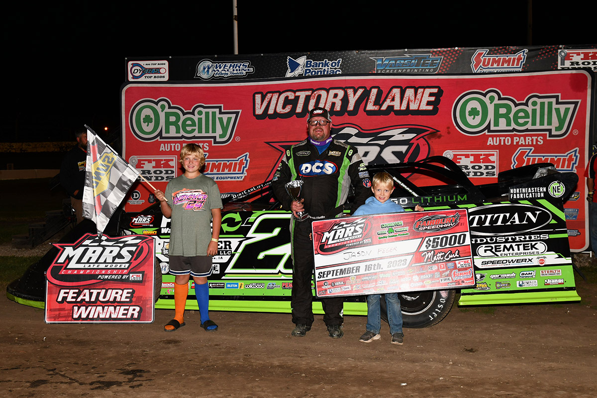 Jason Feger takes MARS Series win at Fairbury Speedway! - St. Louis ...