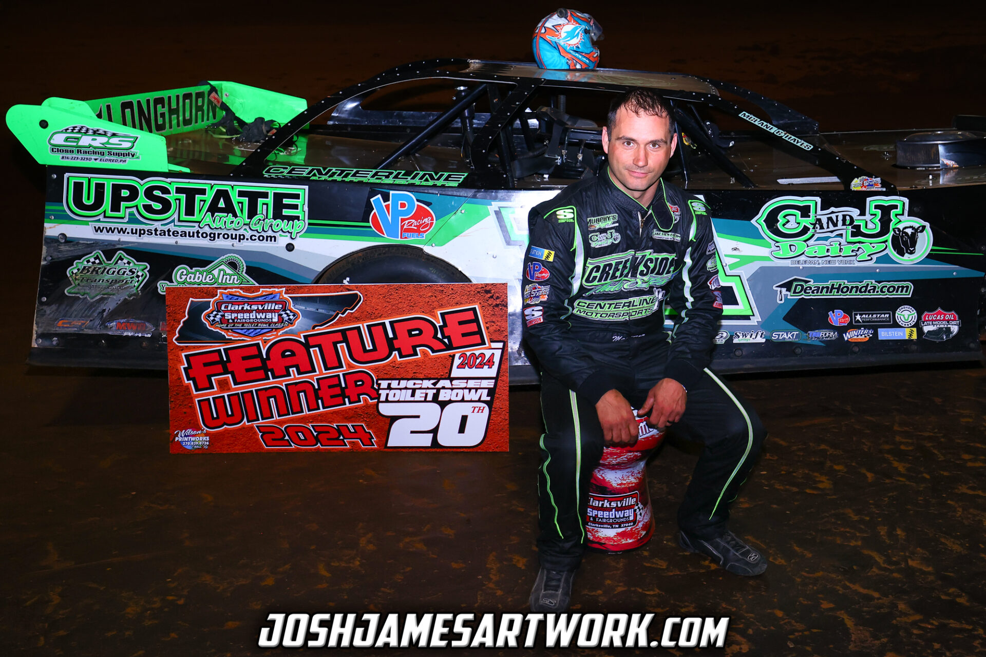 Max Blair takes Toilet Bowl win at Clarksville Speedway - St. Louis ...