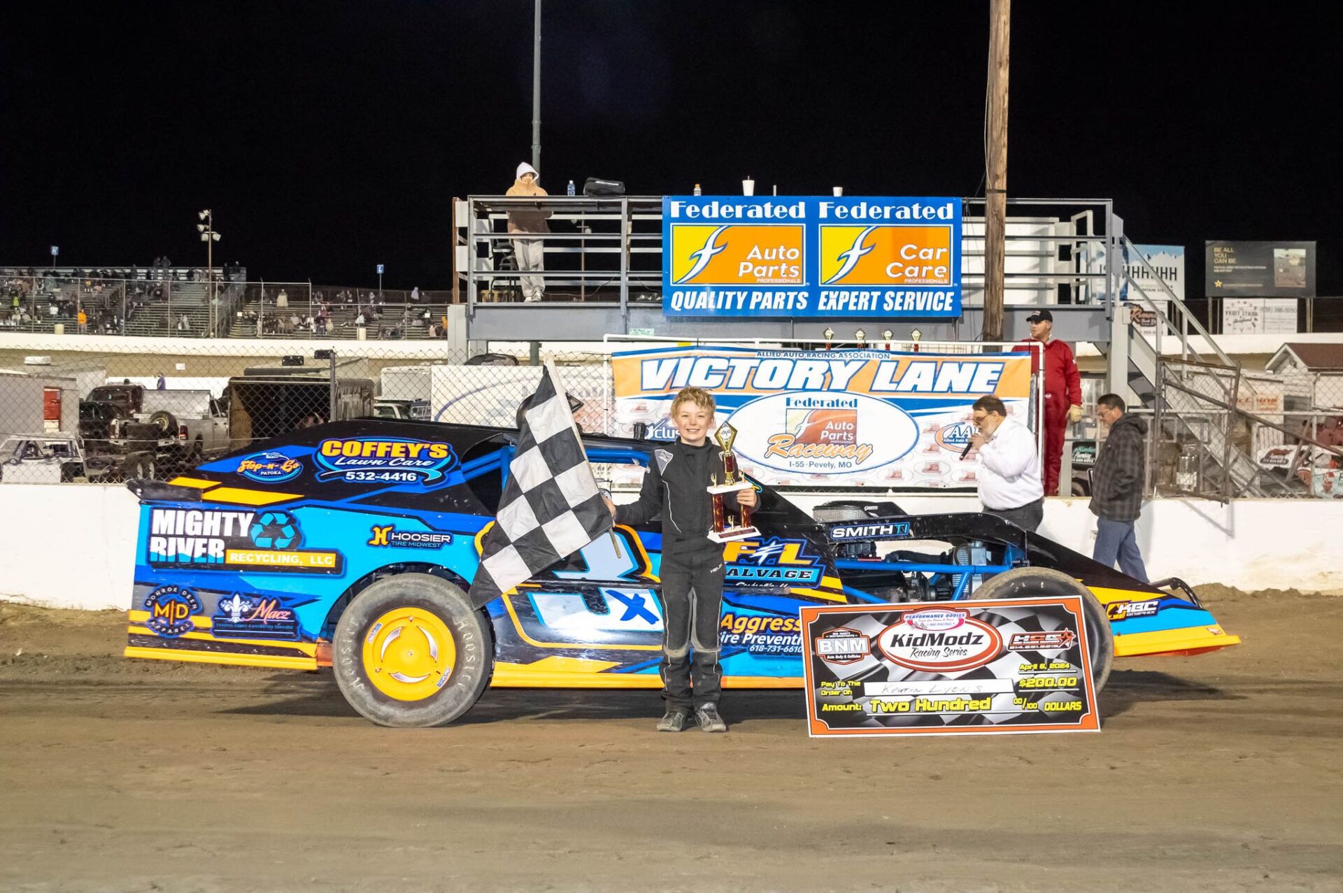 Daryn Klein, Rick Conoyer, Ken Schrader, Josh Hawkins, Bryce Pasley ...