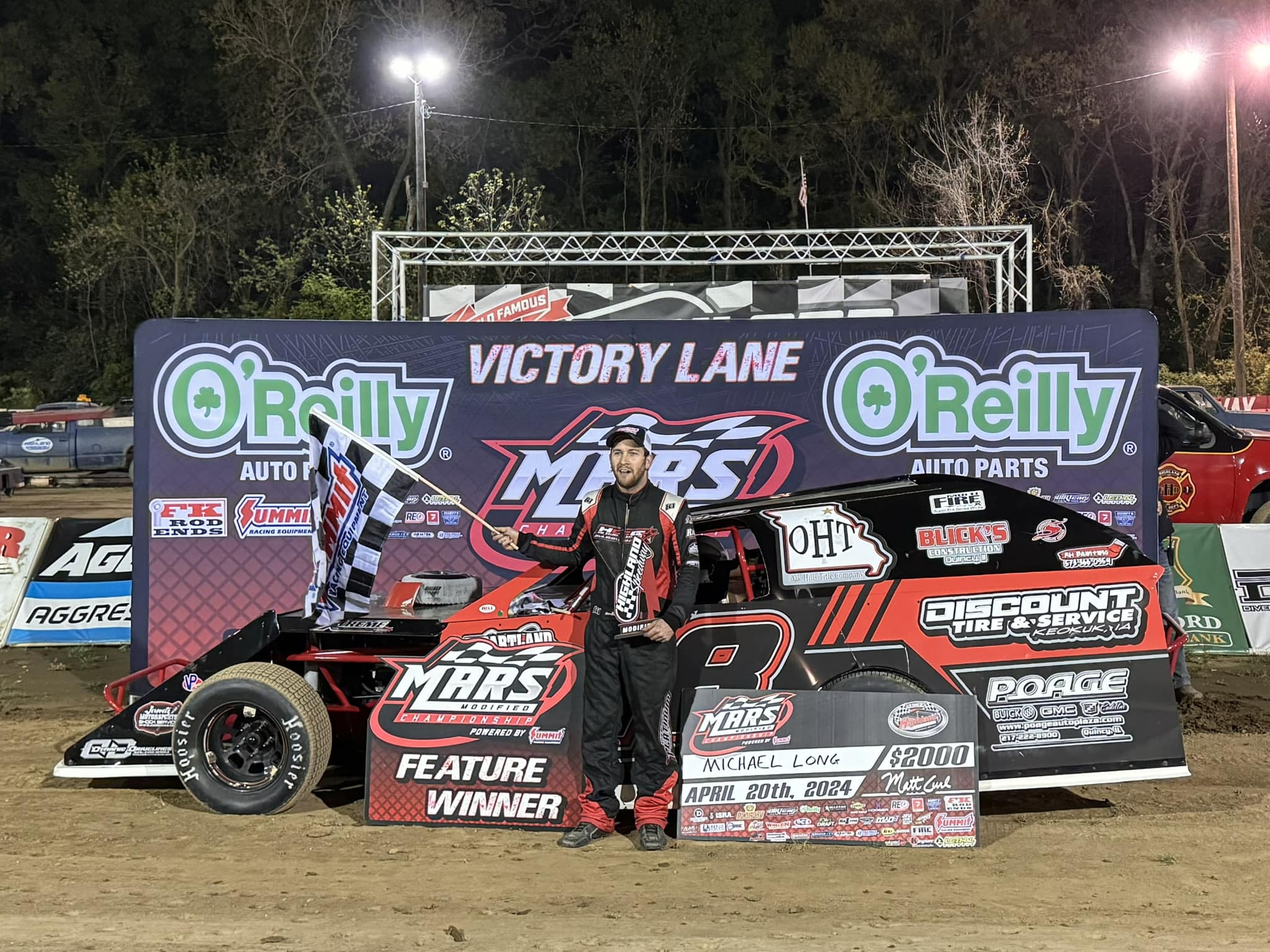 Highland Speedway Results - 4/20/24 - St. Louis Racing - STLRacing.com