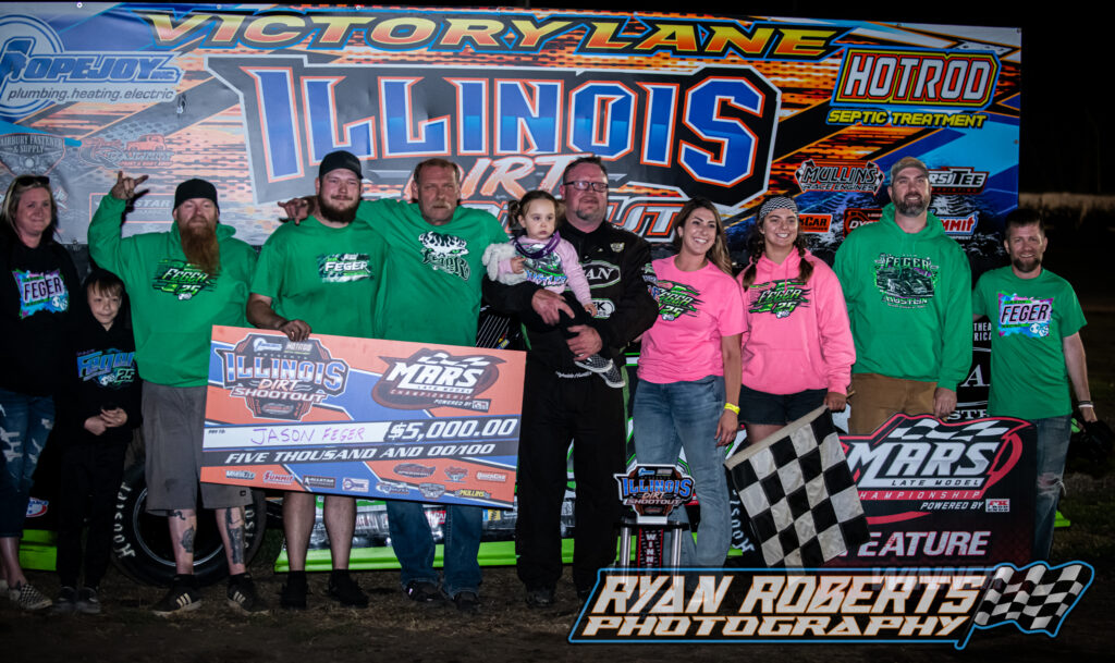 Jason Feger grabs MARS DIRTcar Series win at Fairbury Speedway! - St ...