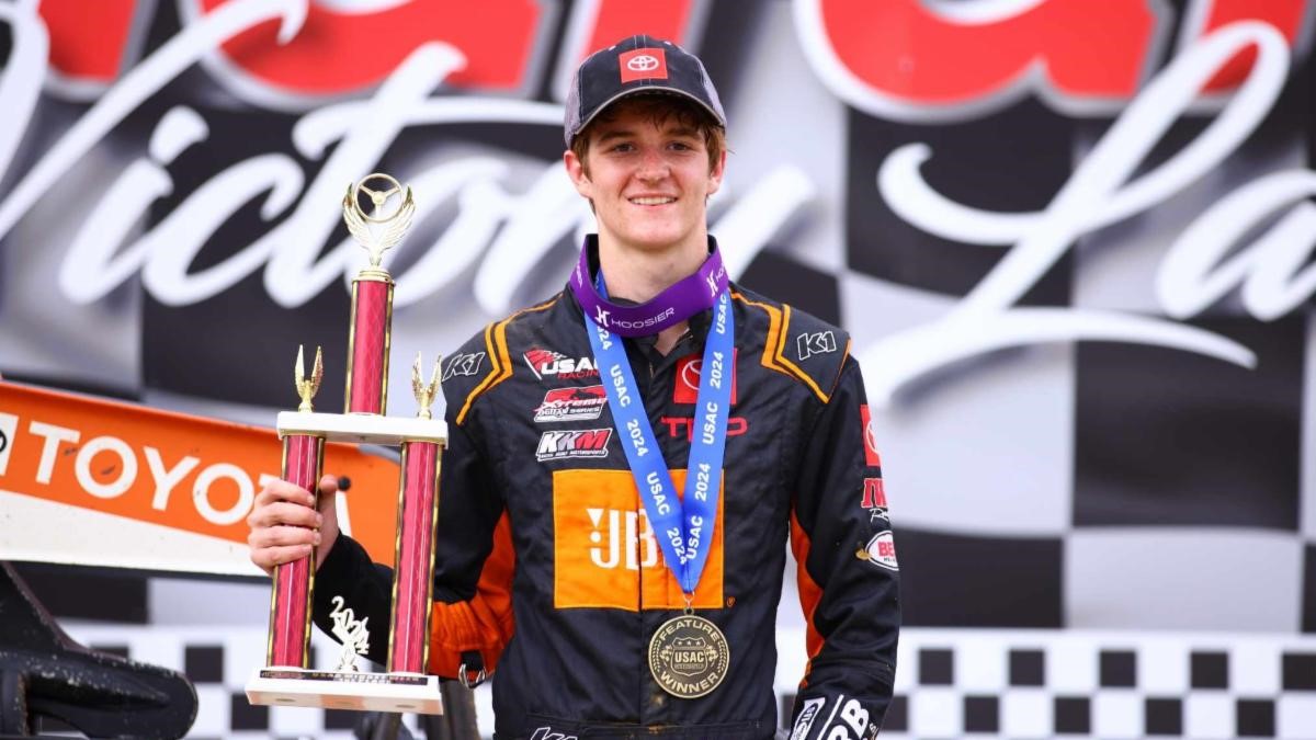 Gold Record: Timms Goes Back-To-Back at The Burg for Curb’s 200th USAC ...