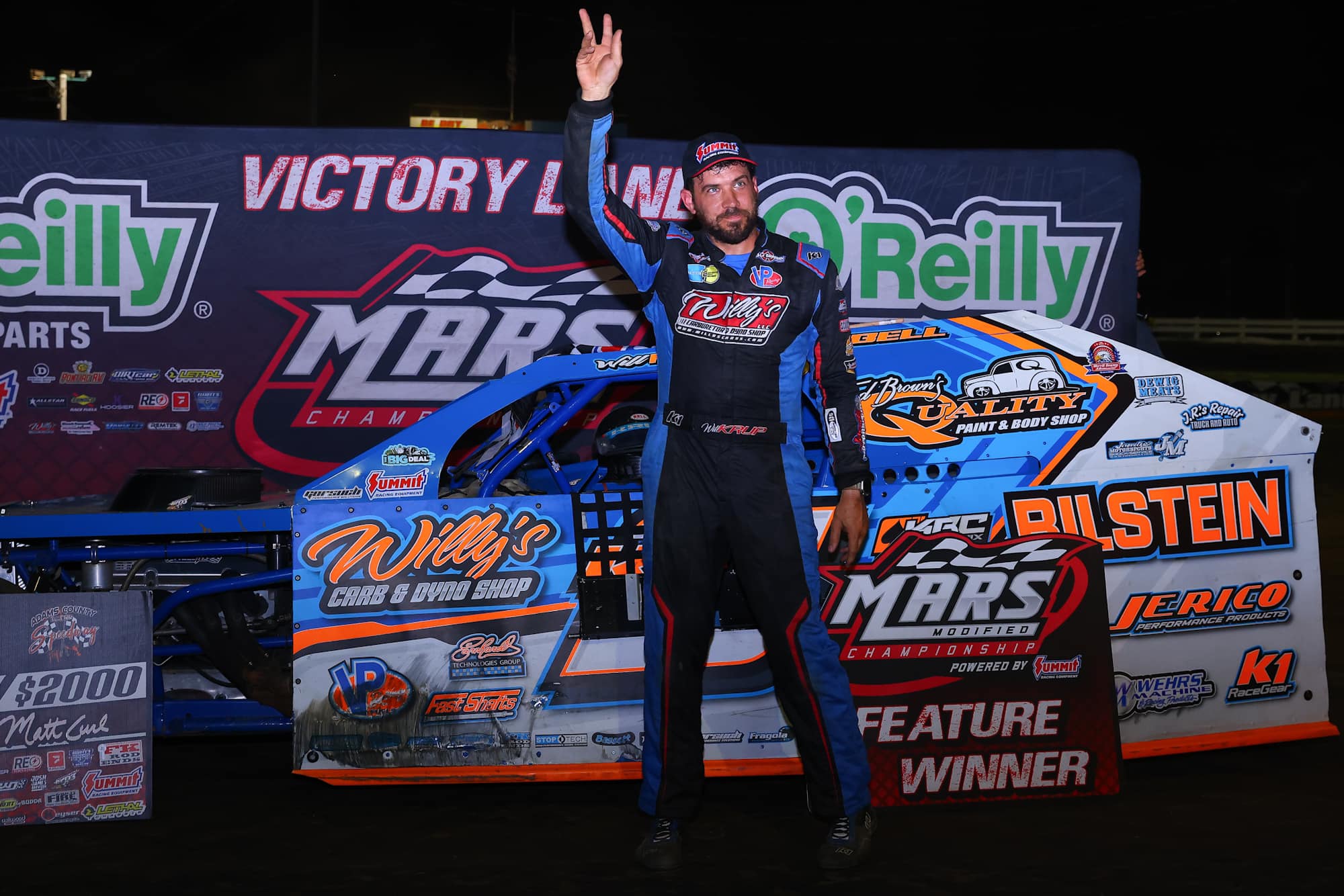 Will Krup takes MARS Modified win at Adams County Speedway! - St. Louis ...