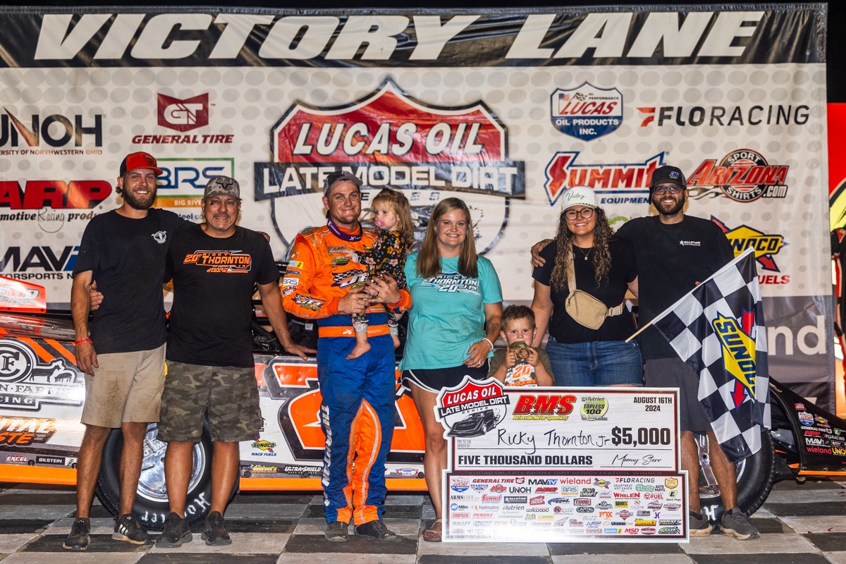 Thornton Goes to Lucas Oil Victory Lane on Batesville Prelim Night - St ...