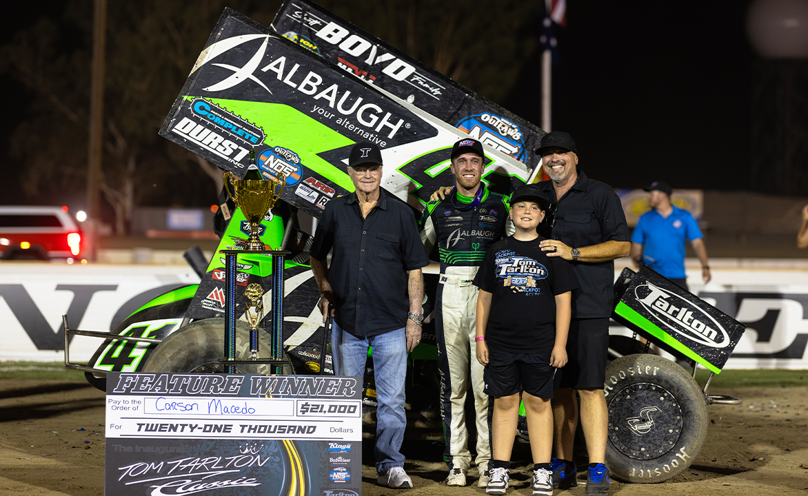 Carson Macedo Banks $21,000 with Third Tom Tarlton Classic Title - St ...