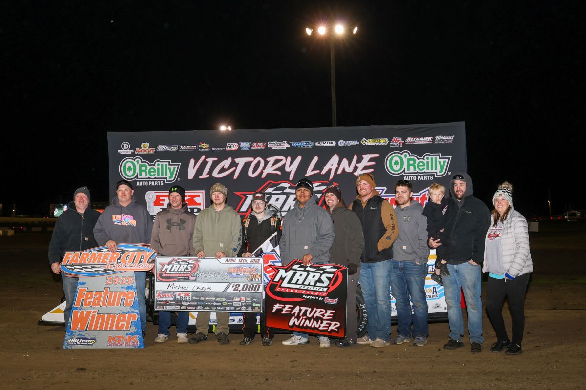 Michael Ledford gets MARS Modified win at Farmer City Raceway! - St. Louis Racing - STLRacing.com