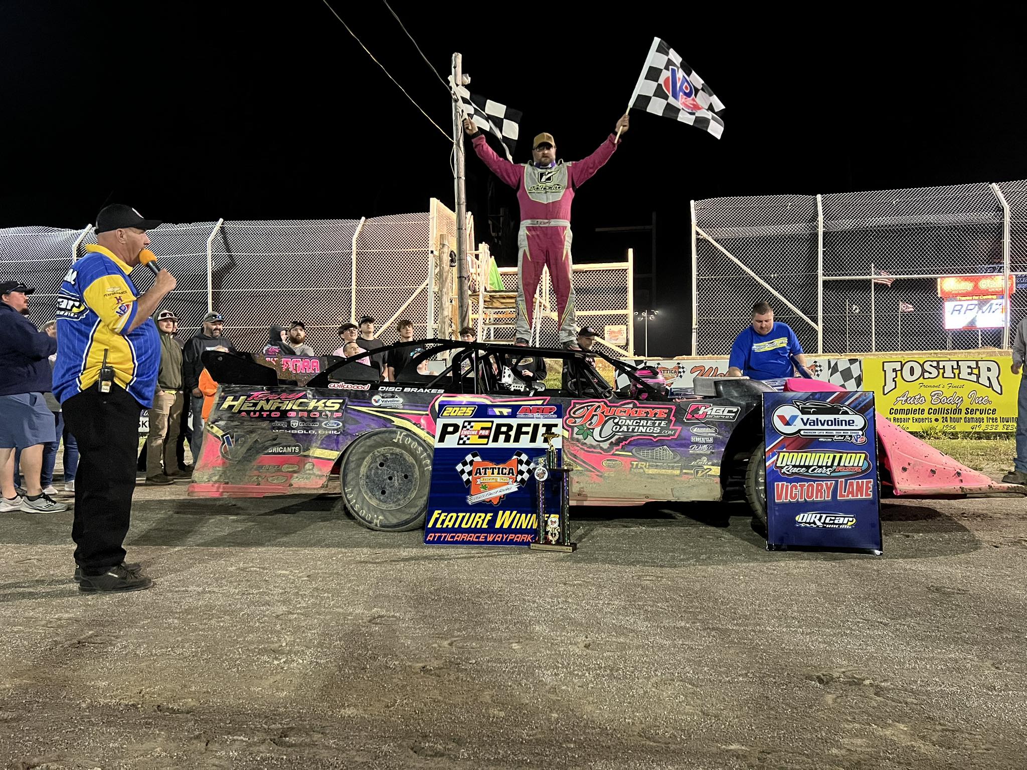 Schlenk remains unbeaten in Attica late model action; Stroup tames 305 ...