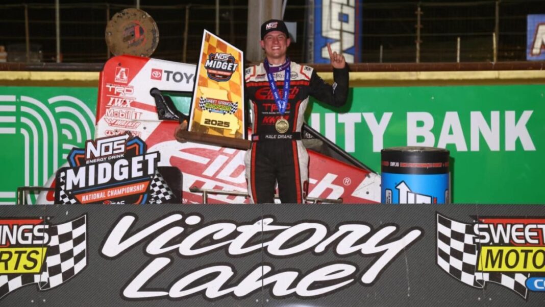 Holy Smokes! Drake’s Heroics Score Sweet Springs USAC Midget Win - St ...