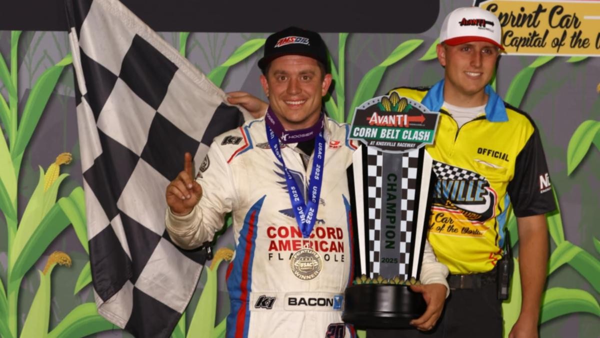 61! BACON’S KNOXVILLE TRIUMPH PUTS HIM ONE SHY OF USAC SPRINT RECORD ...
