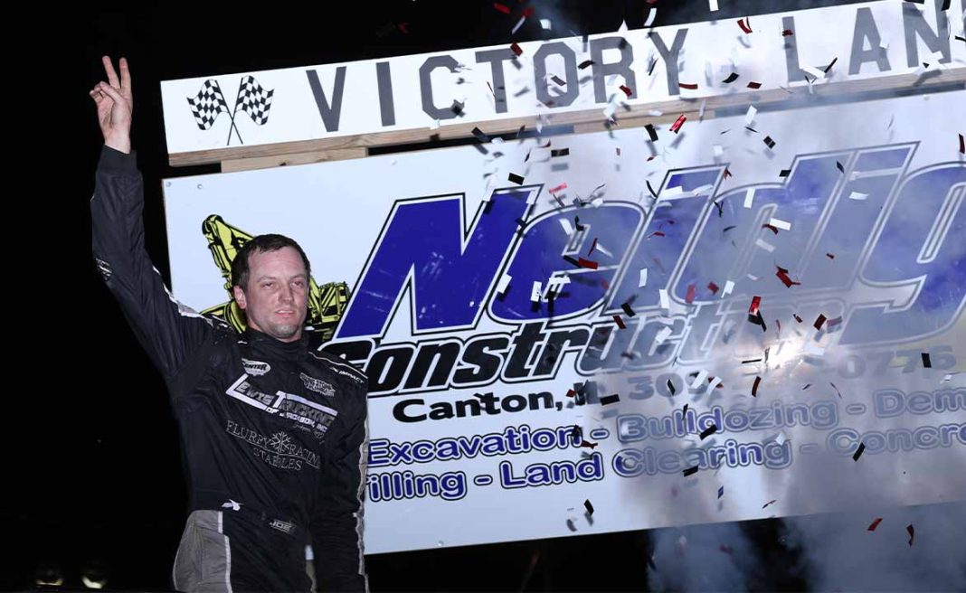 Joe B. Miller Draws First Career Xtreme Outlaw Midgets Triumph at Spoon ...