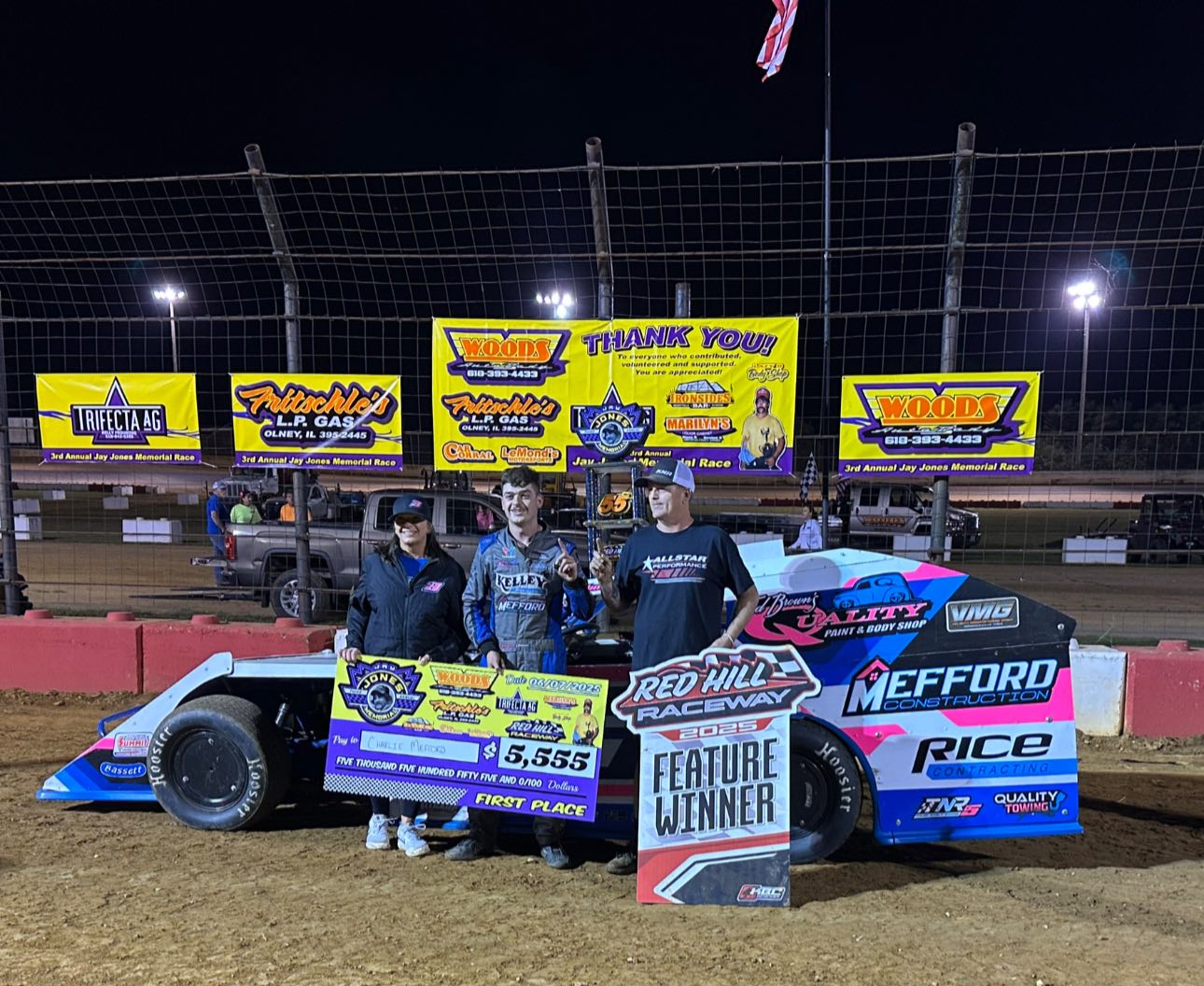 Charlie Mefford claims Jay Jones Memorial at Red Hill Raceway - St ...