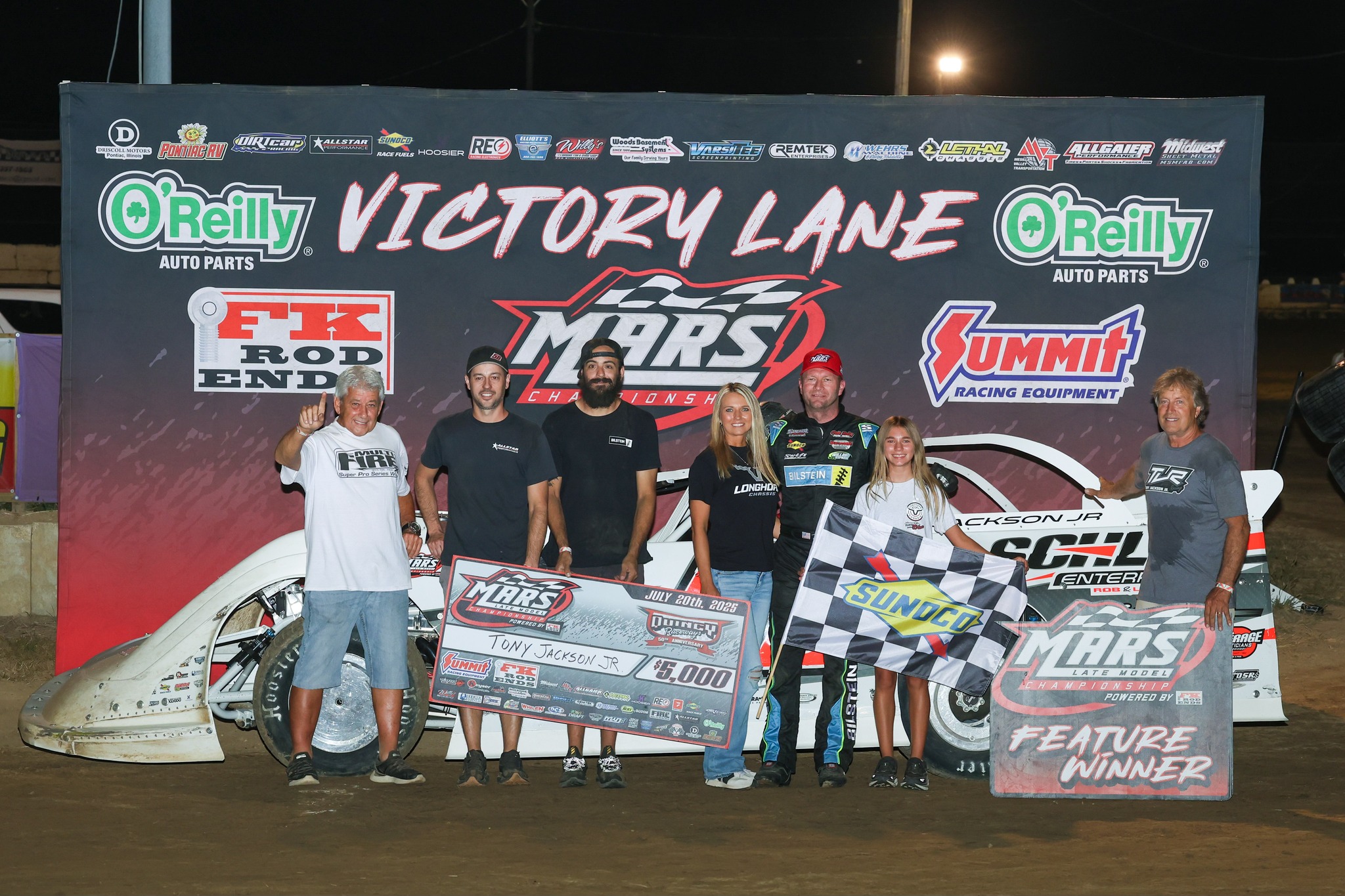 Tony Jackson, Jr. takes MARS win at Quincy; Kenny Wallace, Dakota Ewing ...