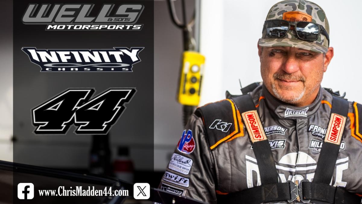 Chris Madden Set to Pilot Infinity Chassis House Car in 2026 for Wells ...