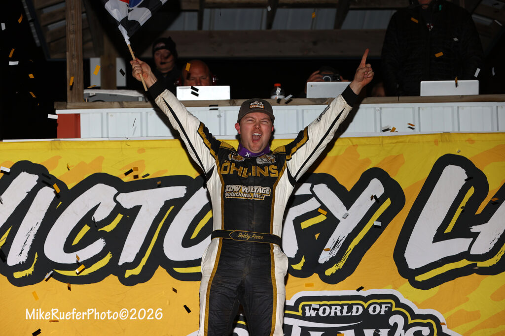 Bobby Pierce Ties Shane Clanton With 48th World of Outlaws Win at ...