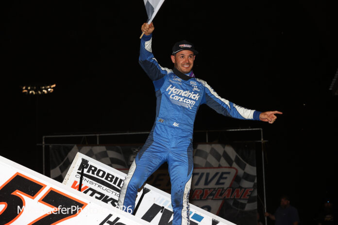 RETURNING TO THE ROAD: KYLE LARSON KICKS OFF BUSY SPRINT CAR WEEK WITH ...
