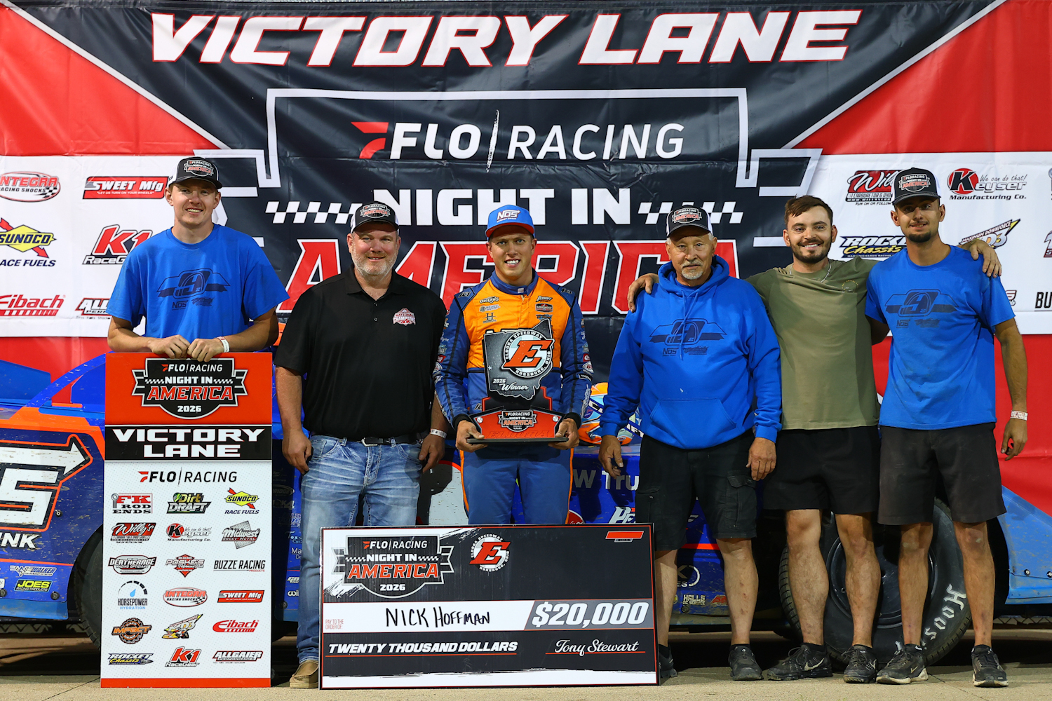Hoffman Hustles to First-Career FloRacing Night in America Victory - St ...