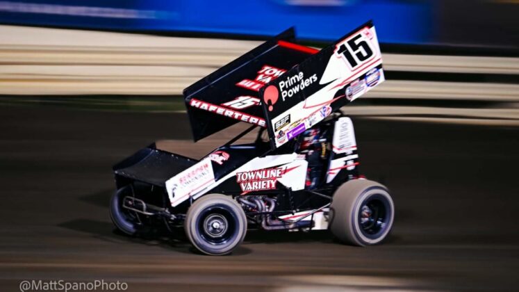 Sam Hafertepe Jr Sweeps Creek County Speedway in POWRi 410 Outlaw ...