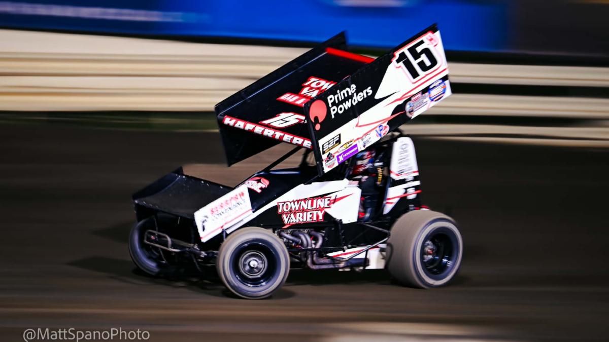 Sam Hafertepe Jr Sweeps Creek County Speedway in POWRi 410 Outlaw ...