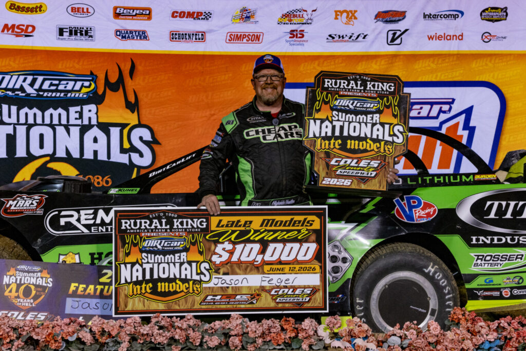 Jason Feger Wins 36th Career Summer Nationals Race in Series Debut at ...